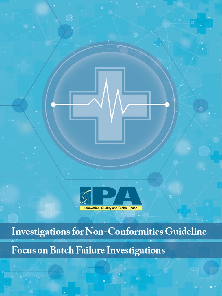 Investigation Guidelines by Ipa | PDF | Quality Assurance | Risk