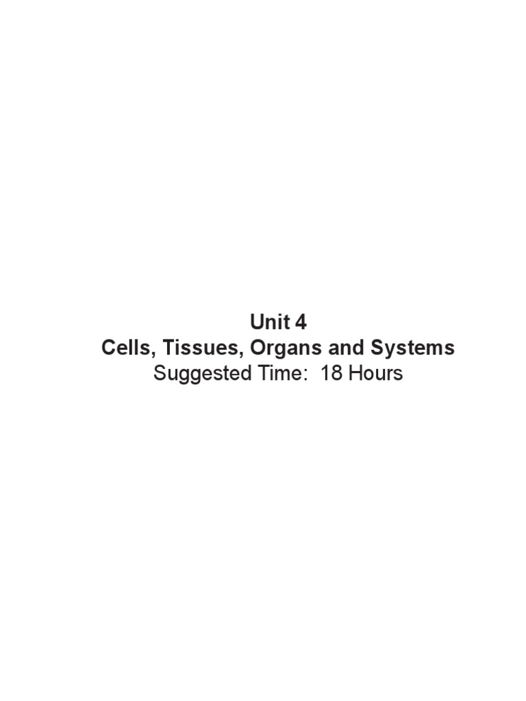 k12 Curriculum Guides Science Grade8 Unit 4 | PDF | Cell (Biology ...