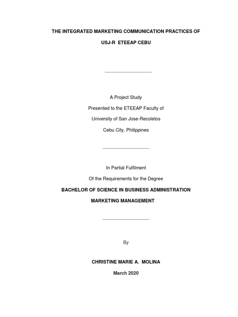 MOlina | PDF | Marketing Communications | Marketing