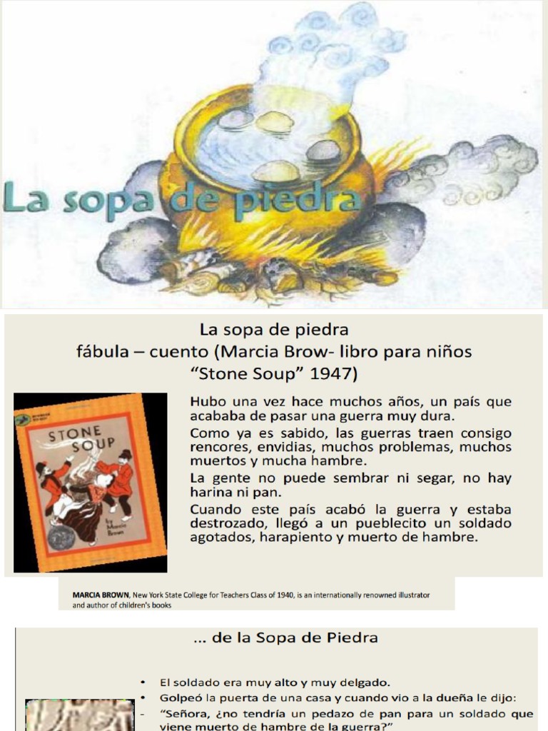 Cuento Soup Stone | PDF