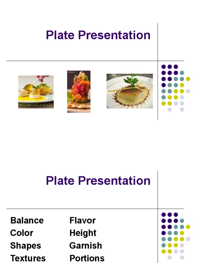 Plate Presentation PowerPoint | PDF