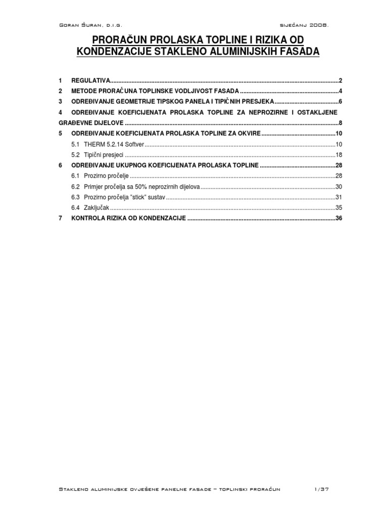 13 Toplinski Proracun | PDF