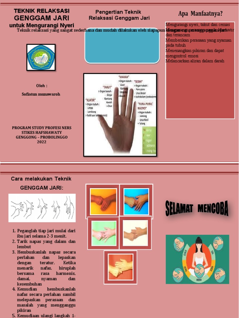 Leaflet Teknik Genggam Jari Sofi | PDF