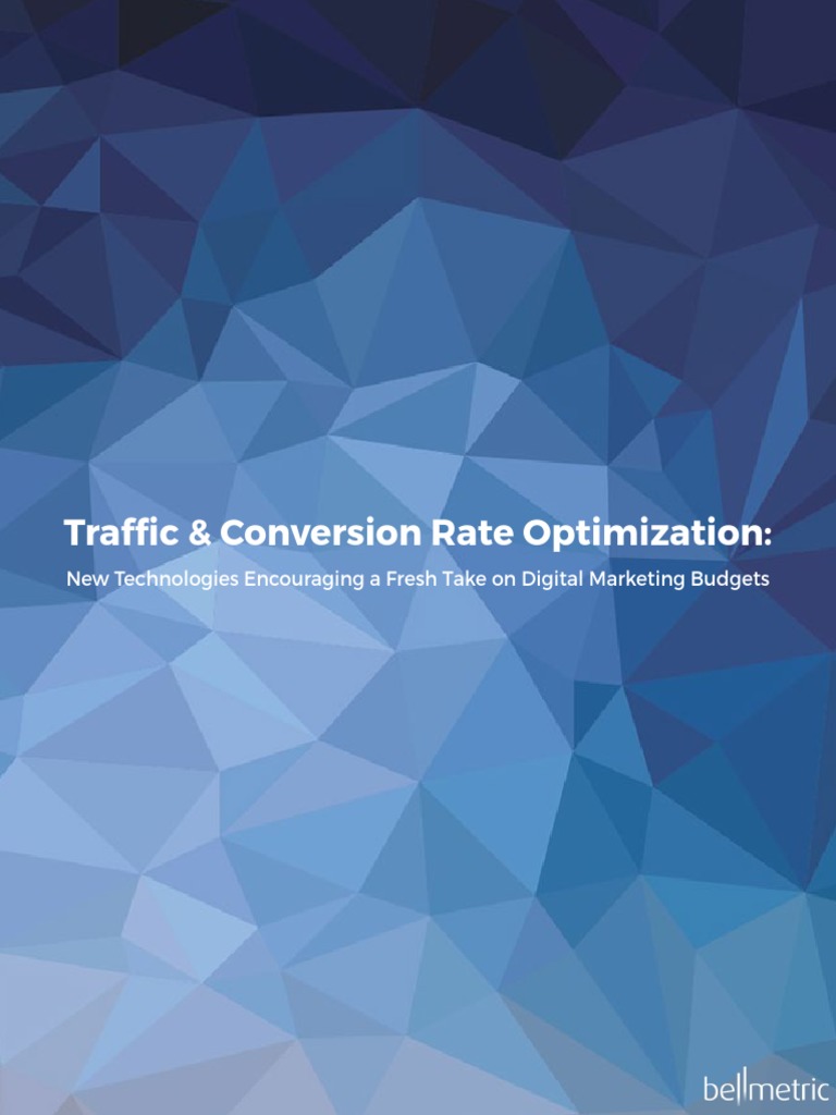 Traffic and Conversion Rate Optimization | Download Free PDF | Digital ...