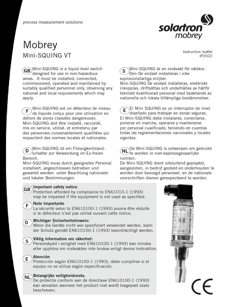 Mobrey: Mini-Squing VT | PDF
