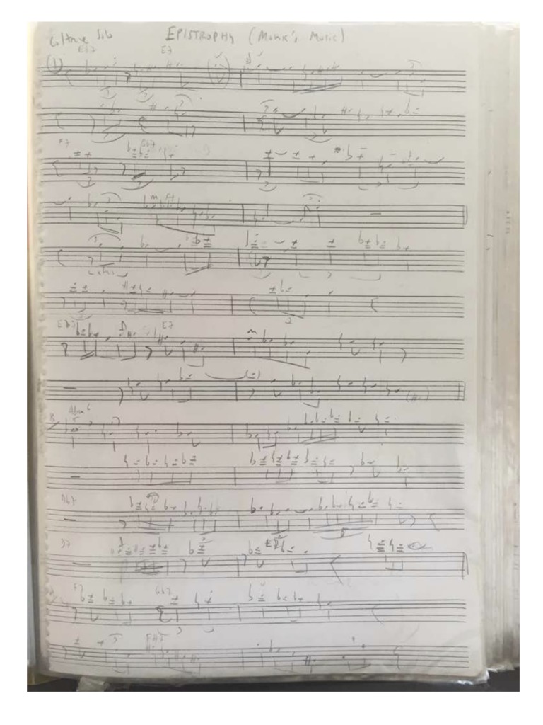 Coltrane Epistrophy | PDF