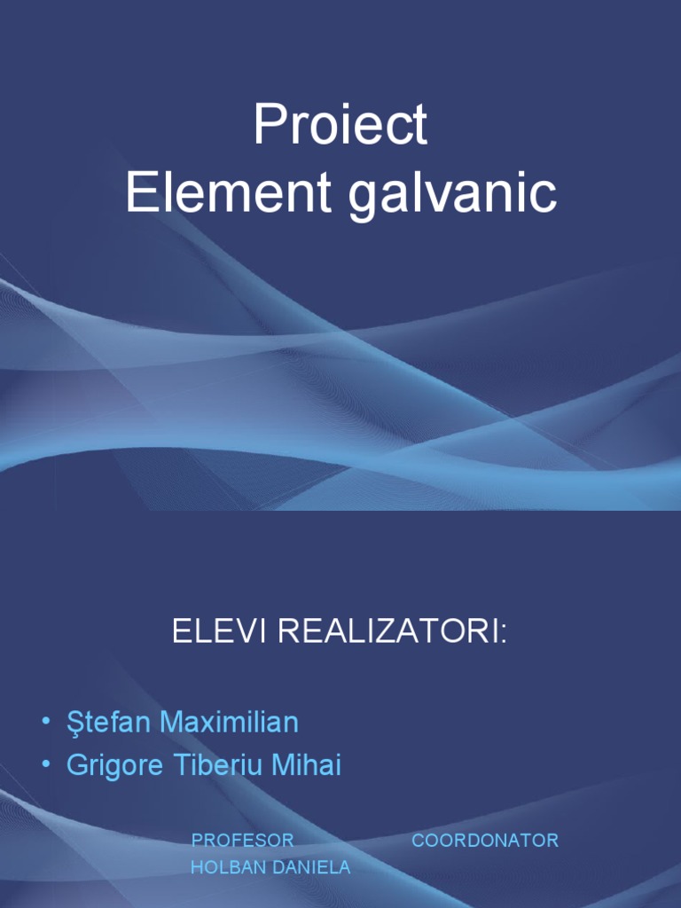 Element Galvanic | PDF