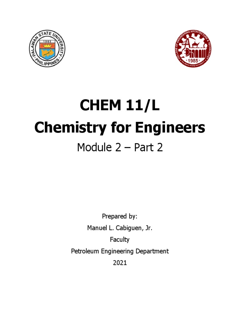 Chemistry Module 2 - Part 2 | Download Free PDF | Molecules | Chemical Bond