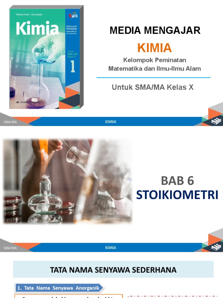 Hukum Dasar Kimia & Stoikiometri Kelas X-2 | PDF