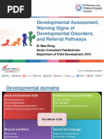 PEDS DM Developmental Milestone Survery | PDF | Behavioural Sciences