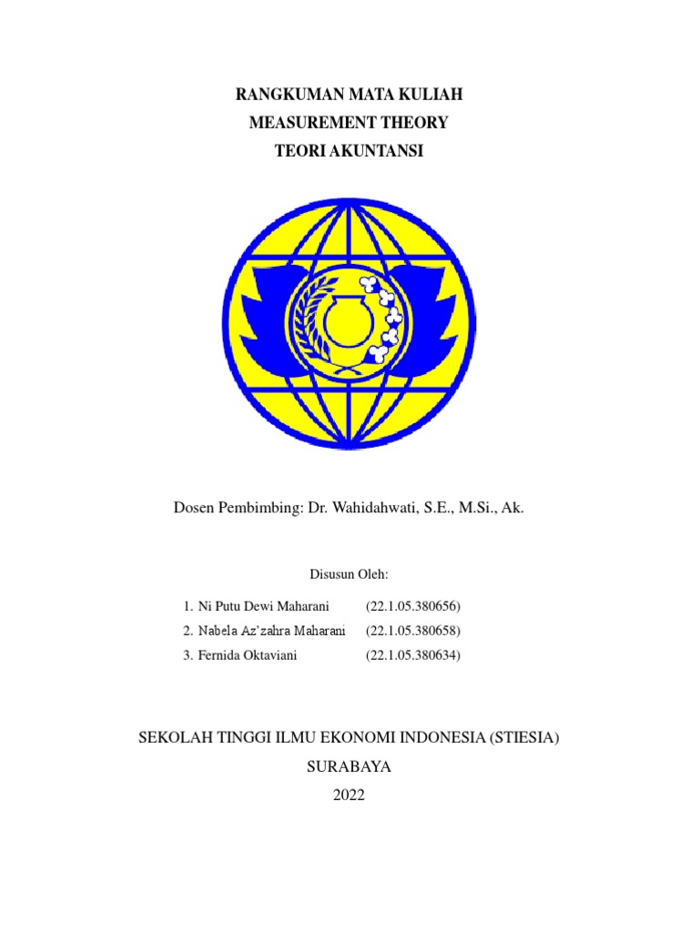 Measurement Theory | PDF