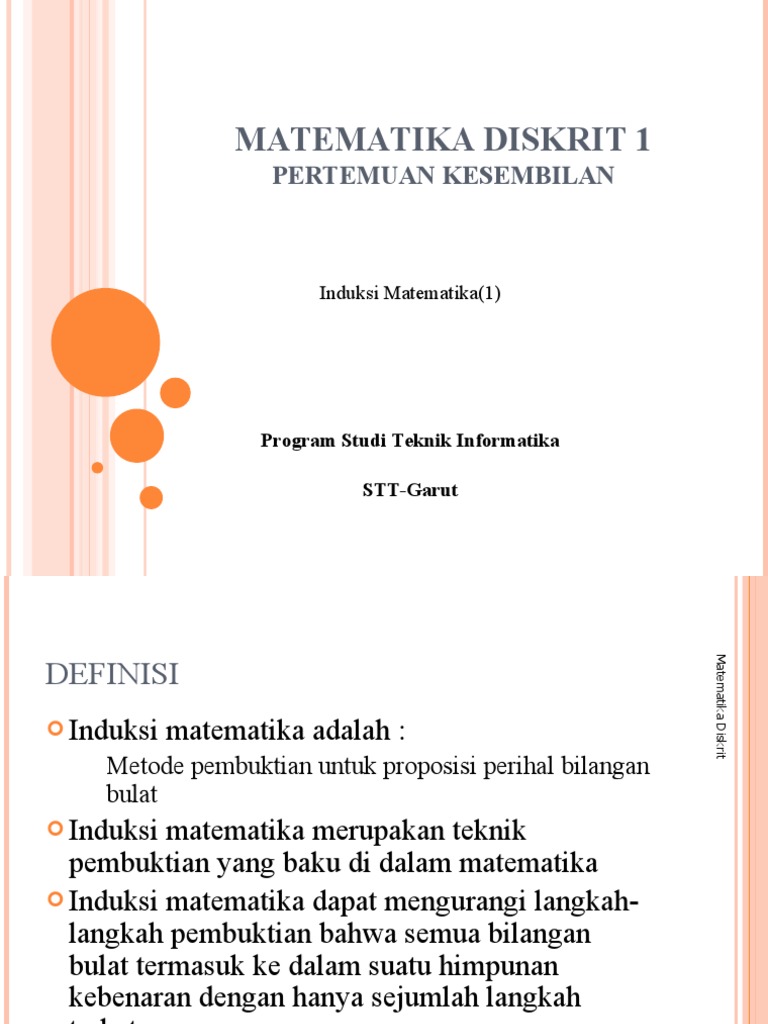 1653356100matematika Diskrit I - P13 | PDF