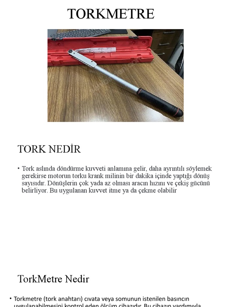 Tork Metre | PDF