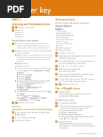 RM b1 SB Key Roadmap b1 Students Book Answer Key | PDF | Word | Linguistics