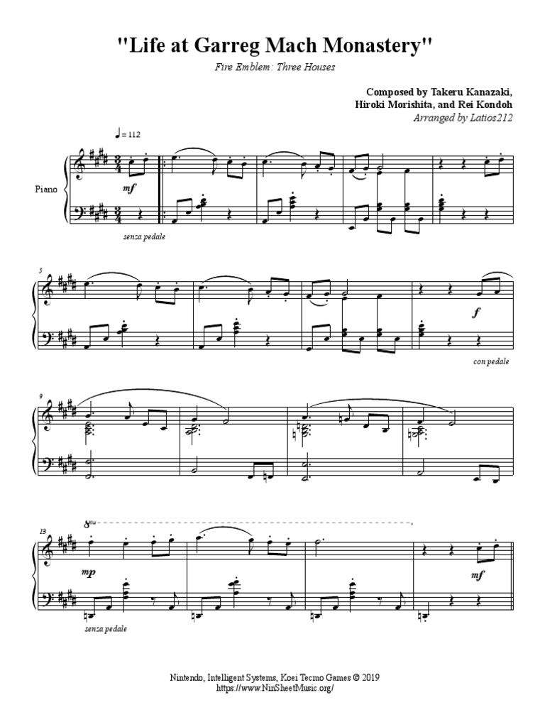 Fire Emblem Three Houses - Life at Garreg Mach Monastery | PDF | Role ...