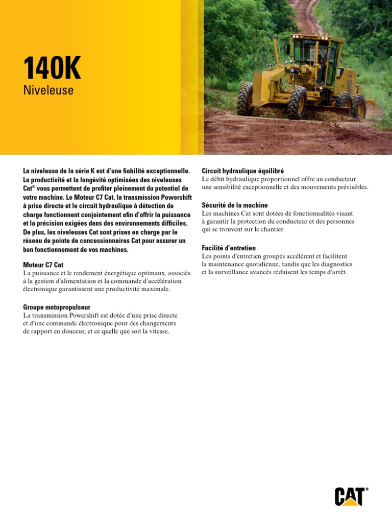 Niveleuse | PDF | Pompe | Pneumatique (véhicule)