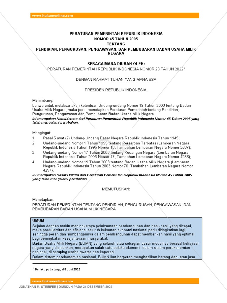 PP No 45 2005 KNS | PDF