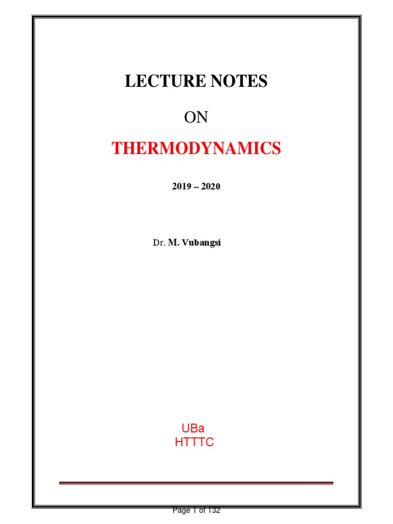 FSCT2204 ThermoD Unit 3 | PDF | Heat | Temperature