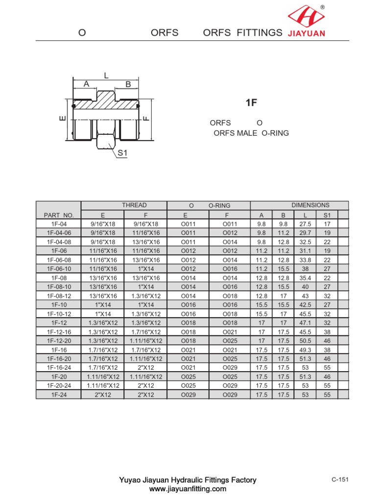 ISO - 8434-3 - SAE - J1453 - O-Ring - Face - Seal - Tube - Fittings - Catalogu | PDF | Joining ...