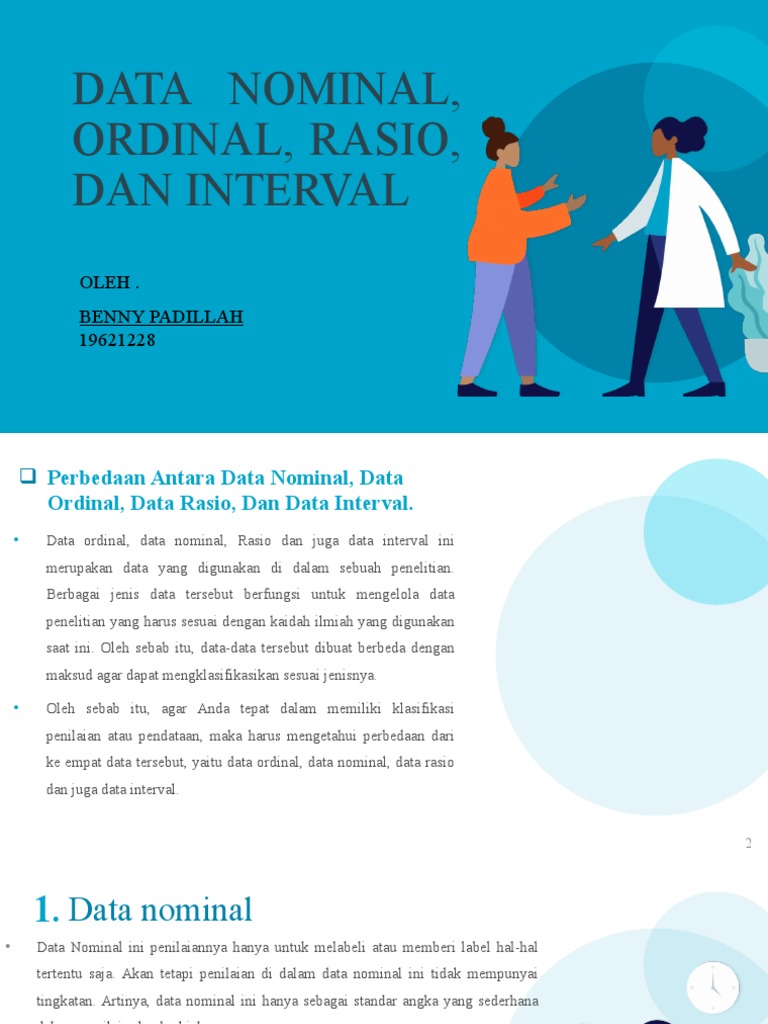 Perbedaan Data Nominal, Ordinal, Rasio dan Interval | PDF