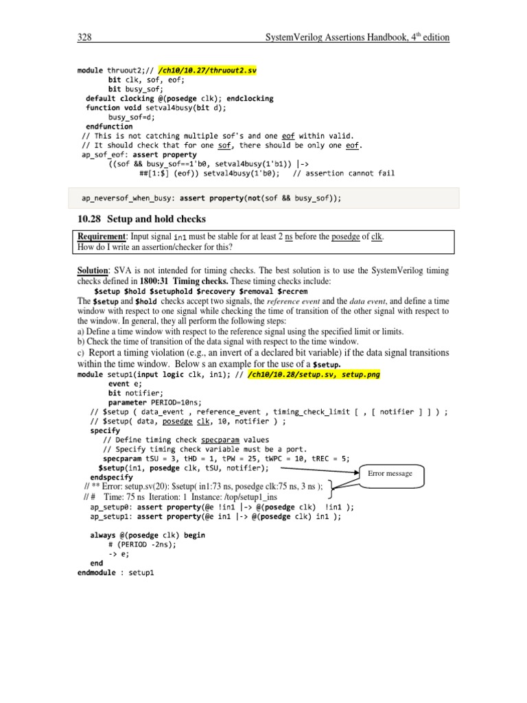 Setup SVA Handbook | PDF