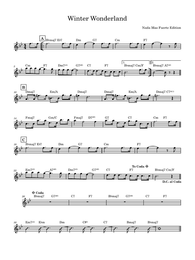 Winter Wonderland BB | PDF