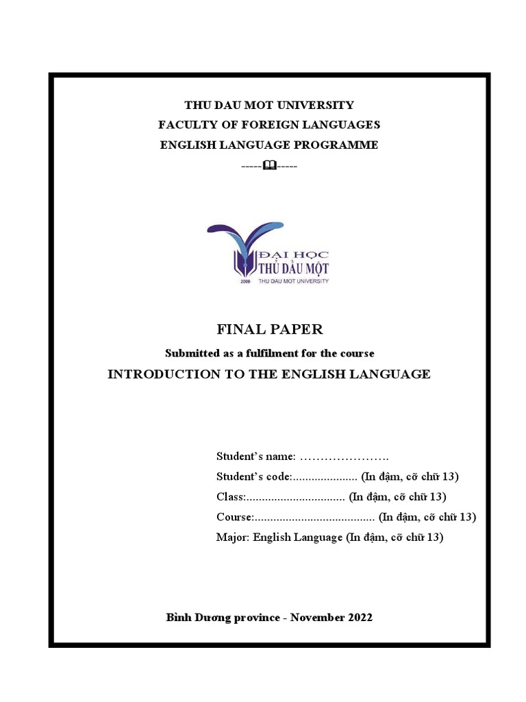 2022-15-11-Format of Final Paper | PDF | Communication | Human Communication