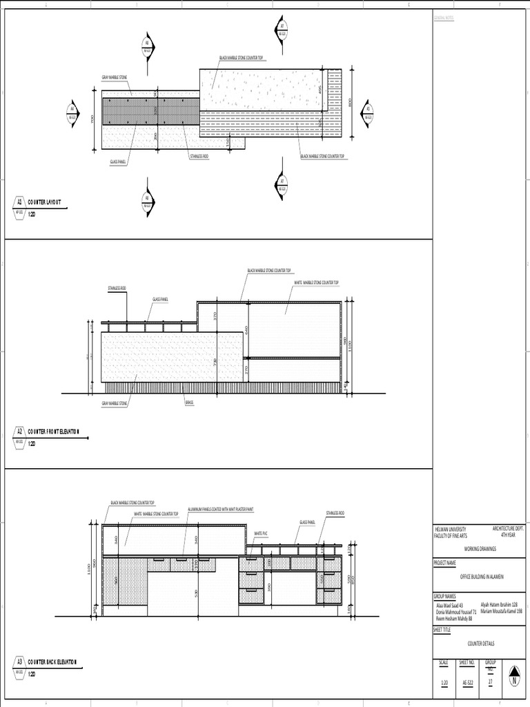 Modern Office Counter Layout and Design | PDF