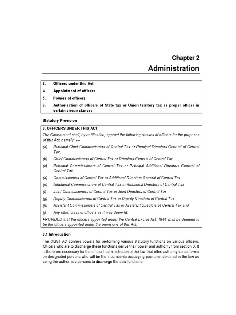GST Chapter 2 | PDF | Taxes | Constitutional Law