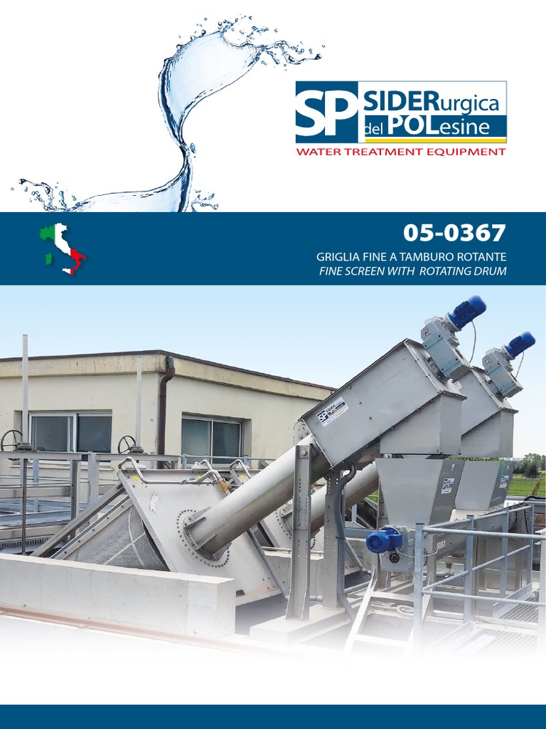 Brochure Siderpol 05-0367 Griglia Fine A Tamburo | PDF