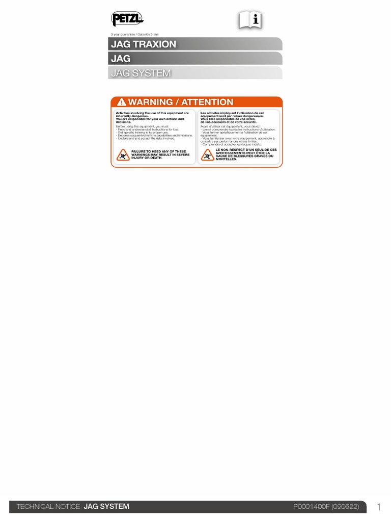 Technical Notice JAG SYSTEM 1 | PDF | Technology & Engineering