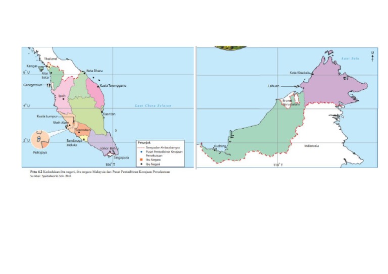 Ibu Negeri Di Malaysia | PDF