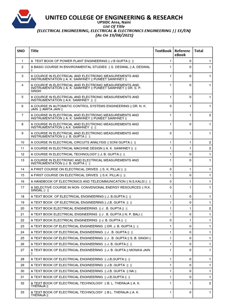 Book Details | PDF | Electrical Engineering | Computing