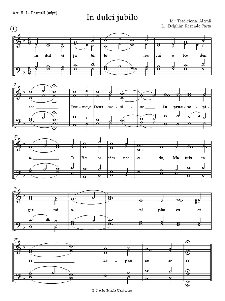 In Dulci Jubilo - Delphim | PDF