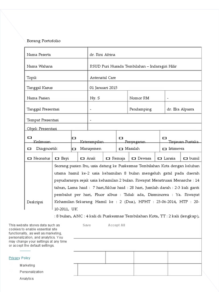 PDF Borang Kia Anc | PDF