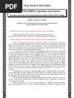 BAVQ-R Psychosis Questionnaire | PDF | Psychology | Behavioural Sciences