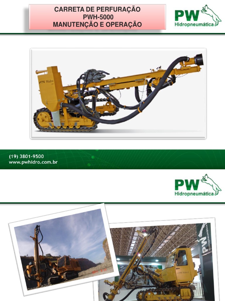 Manutenção e Operação da PW-5000 | PDF | Motores | Martelo