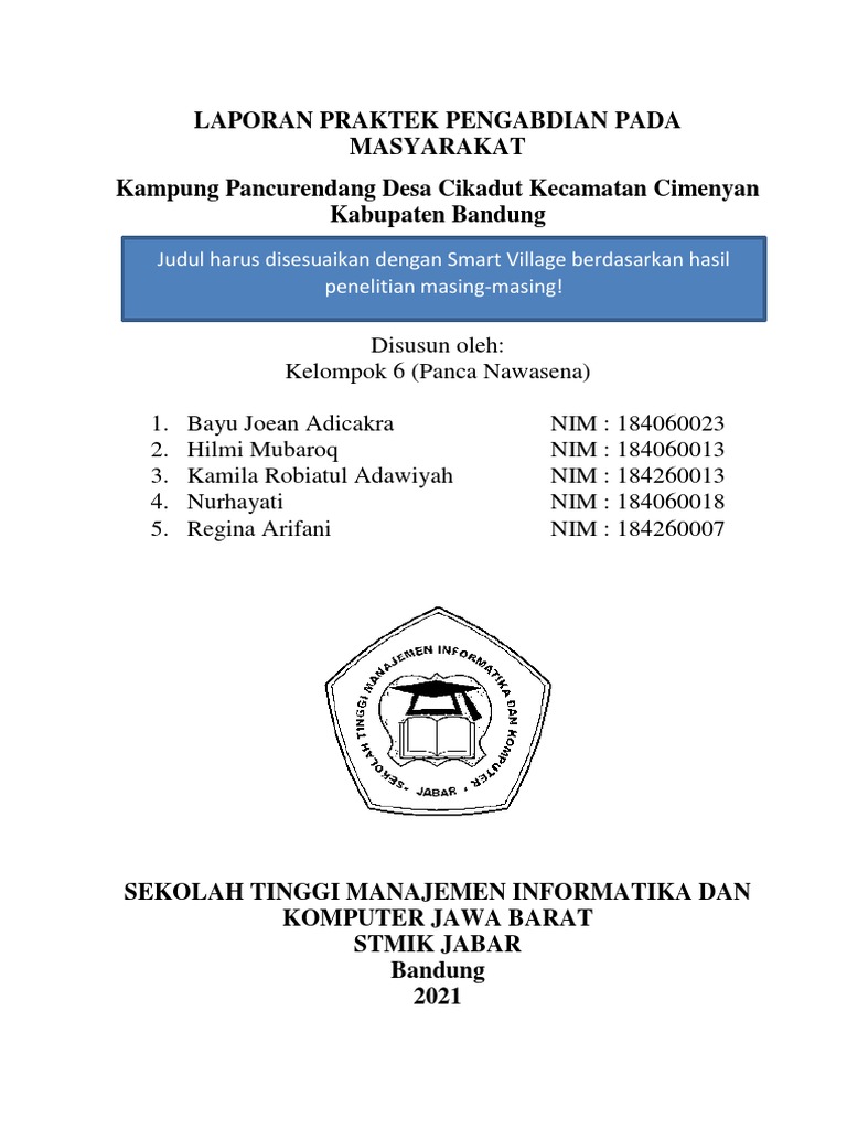 Contoh Format Laporan PPM 2 | PDF