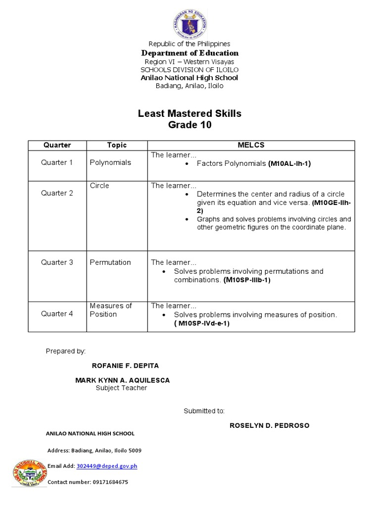 least-mastered-skill-pdf-mathematics-applied-mathematics