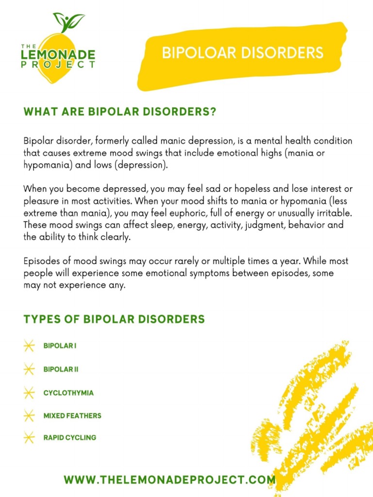 Bipolar Handout | PDF