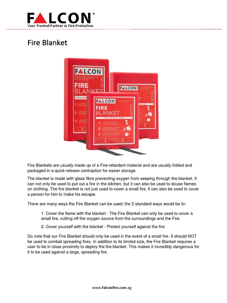 Fire Blanket Catalogue | PDF