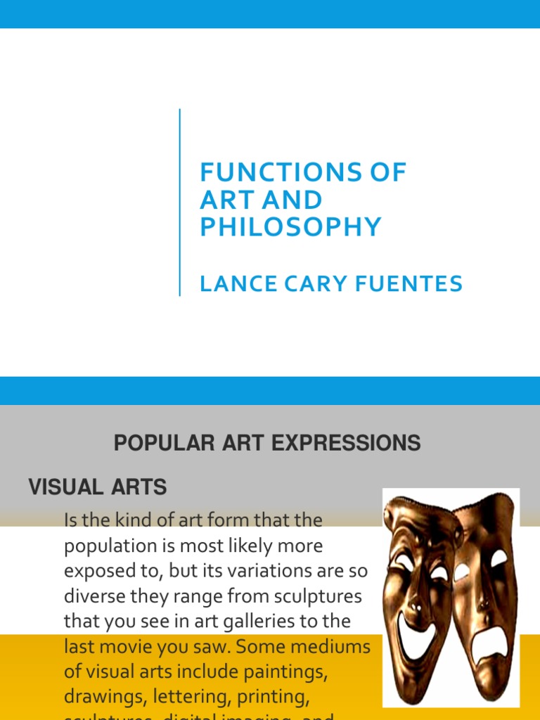 Functions of Art and Philosophy | PDF | The Arts | Aesthetics