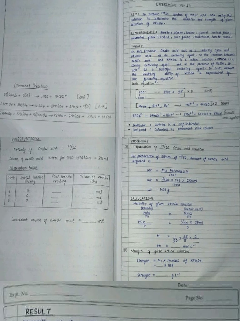 Experiment No 10 | PDF | Chemistry | Chemical Substances Experiment No 10 | PDF | Chemistry | Chemical Substances