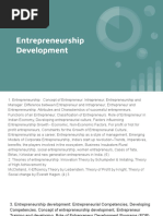 Lecture PPT Entrepreneurship | PDF | Entrepreneurship | Leadership