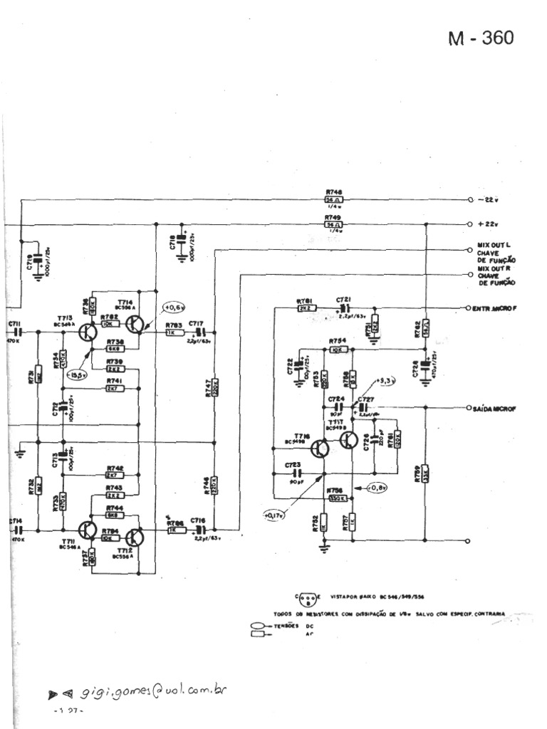 Amplificador Gradiente m360 | PDF