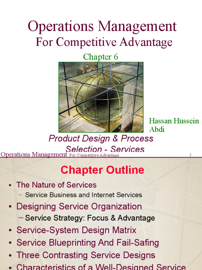Service-System Design Matrix Explained | PDF | Operations Management ...