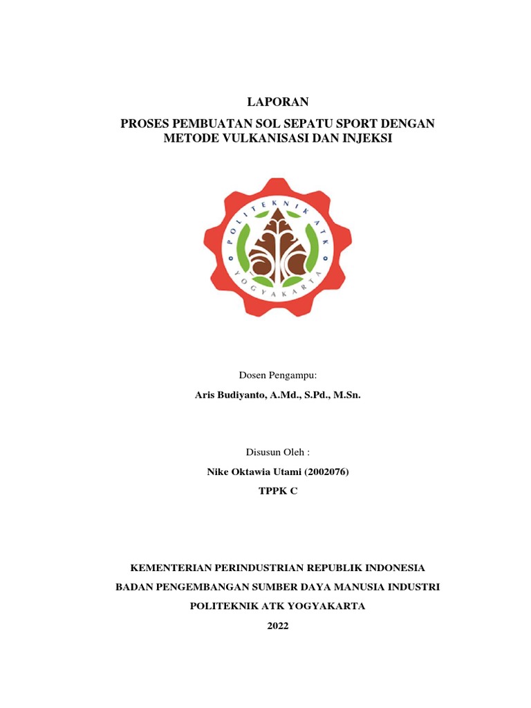 Proses Pembuatan Outsole Sepatu Sport | PDF