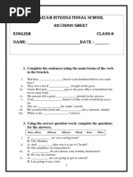 Determiners Class 10 WORKSHEET | PDF | Home & Garden