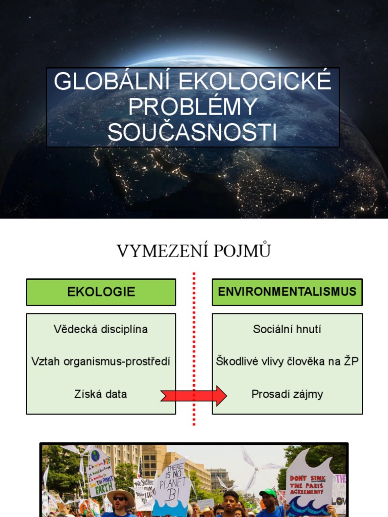 Globální Ekologické Problémy Současnosti | PDF