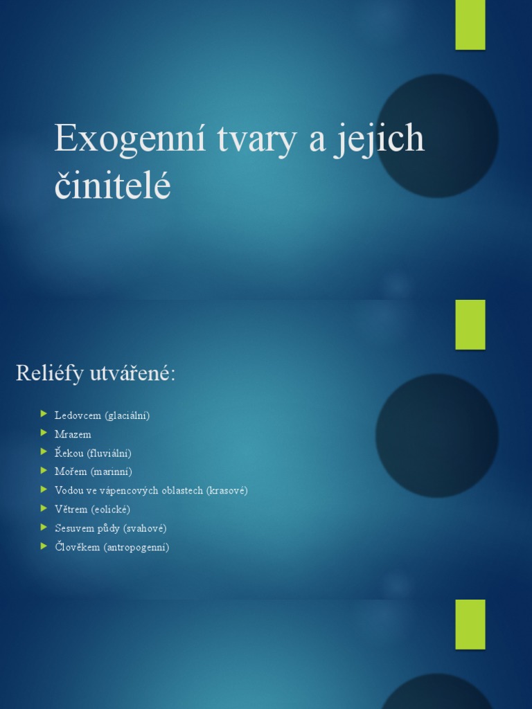 Exogenní Tvary A Jejich Činitelé 2.0 | PDF